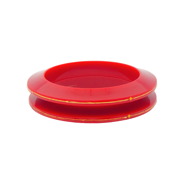 Red - A Perfect Bangoli Style — Sahajanand Ornaments